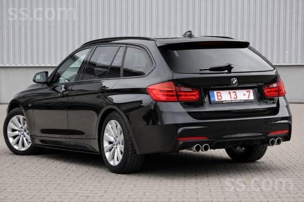 Black BMW 318 2013 in Tukums, with an engine capacity of 2.00 L and mileage of 304 thousand km for 7900 €, photo 4 on AUTOMOTO.COM.LV