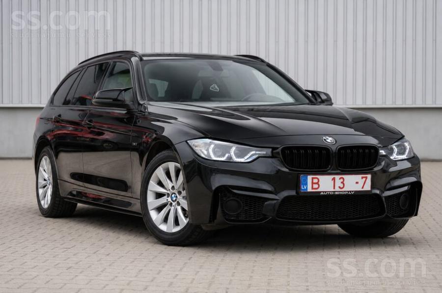 Black BMW 318 2013 in Tukums, with an engine capacity of 2.00 L and mileage of 304 thousand km for 7900 €, photo 1 on AUTOMOTO.COM.LV
