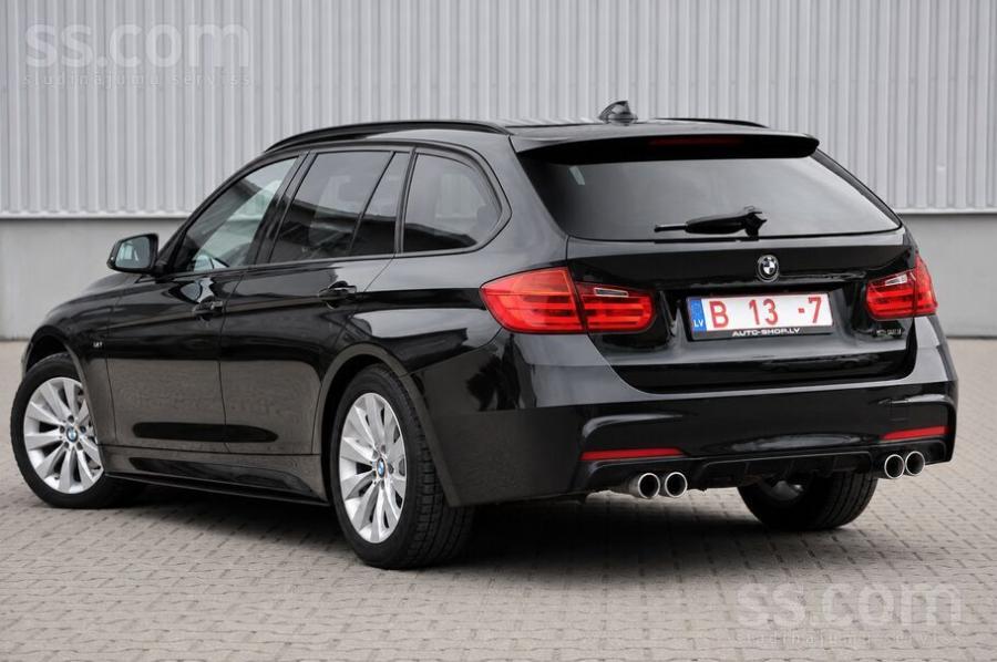 Black BMW 318 2013 in Tukums, with an engine capacity of 2.00 L and mileage of 304 thousand km for 7900 €, photo 5 on AUTOMOTO.COM.LV