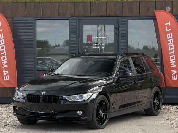 Black BMW 318 2013 in Vilnius, with an engine capacity of 2.00 L and mileage of 299 thousand km for 7100 €, photo 1 on AUTOMOTO.COM.LV