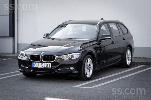 Black BMW 318 2013 in Riga, with an engine capacity of 2.00 L and mileage of 255 thousand km for 8500 €, photo 1 on AUTOMOTO.COM.LV