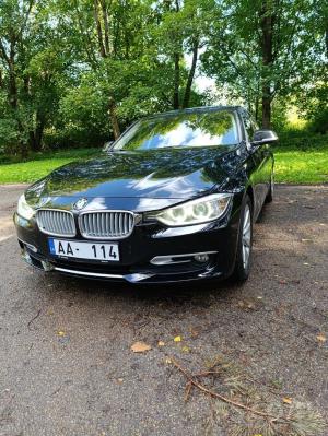 Black BMW 318 2013 in Riga, with an engine capacity of 2.00 L and mileage of 280 thousand km for 9497 €, photo 9 on AUTOMOTO.COM.LV