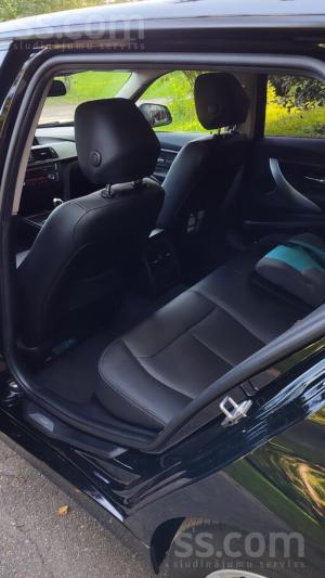 Black BMW 318 2013 in Riga, with an engine capacity of 2.00 L and mileage of 280 thousand km for 9497 €, photo 15 on AUTOMOTO.COM.LV