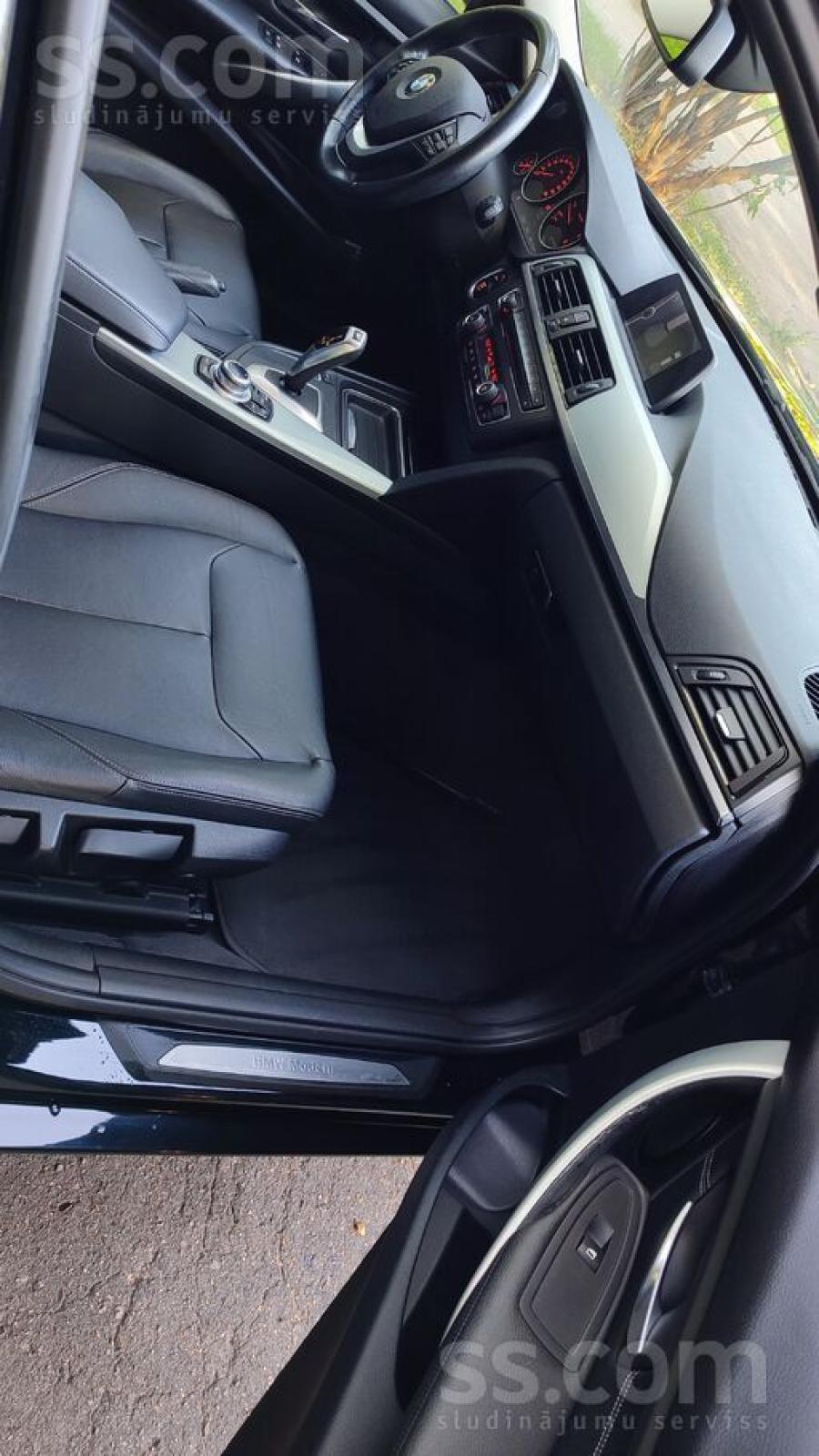 Black BMW 318 2013 in Riga, with an engine capacity of 2.00 L and mileage of 280 thousand km for 9497 €, photo 16 on AUTOMOTO.COM.LV