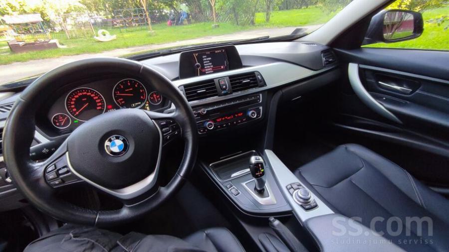 Black BMW 318 2013 in Riga, with an engine capacity of 2.00 L and mileage of 280 thousand km for 9497 €, photo 18 on AUTOMOTO.COM.LV