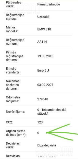 Black BMW 318 2013 in Riga, with an engine capacity of 2.00 L and mileage of 280 thousand km for 9497 €, photo 20 on AUTOMOTO.COM.LV