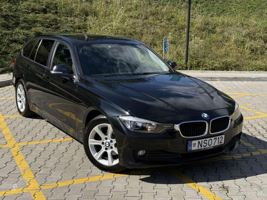 Black BMW 318 2013 in Vilnius, with an engine capacity of 2.00 L and mileage of 284 thousand km for 5000 €, photo 1 on AUTOMOTO.COM.LV