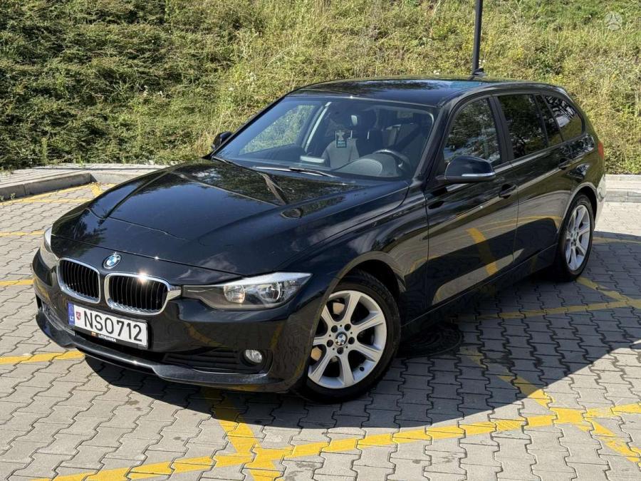 Black BMW 318 2013 in Vilnius, with an engine capacity of 2.00 L and mileage of 284 thousand km for 5000 €, photo 4 on AUTOMOTO.COM.LV