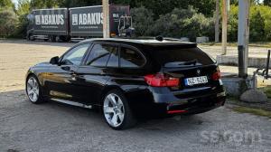 Black BMW 318 2013 in Liepaja, with an engine capacity of 2.00 L and mileage of 302 thousand km for 8490 €, photo 3 on AUTOMOTO.COM.LV