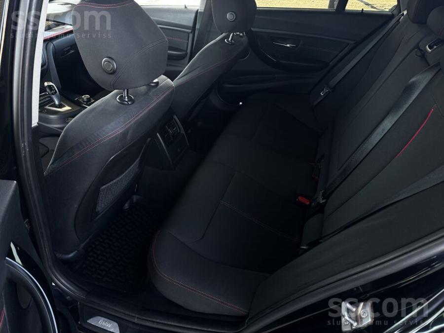 Black BMW 318 2013 in Liepaja, with an engine capacity of 2.00 L and mileage of 302 thousand km for 8490 €, photo 7 on AUTOMOTO.COM.LV