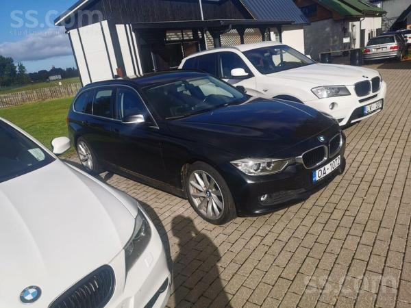 BMW 318 2013 Rīga vietnē Melns BMW 318 2013 Rīga, ar dzinēja tilpumu 2.00 L un nobraukumu 382 tūkst. km par 5600 €, foto 1 vietnē AUTOMOTO.COM.LV