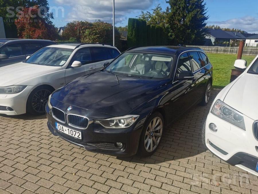 Black BMW 318 2013 in Riga, with an engine capacity of 2.00 L and mileage of 382 thousand km for 5600 €, photo 5 on AUTOMOTO.COM.LV