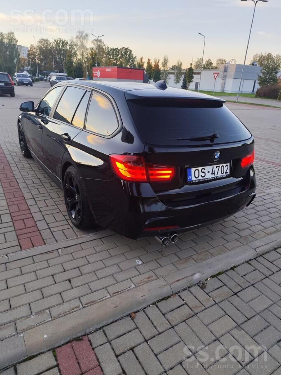 Melns BMW 318 2013 Jelgava, ar dzinēja tilpumu 2.00 L un nobraukumu 303 tūkst. km par 7999 €, foto 1 vietnē AUTOMOTO.COM.LV