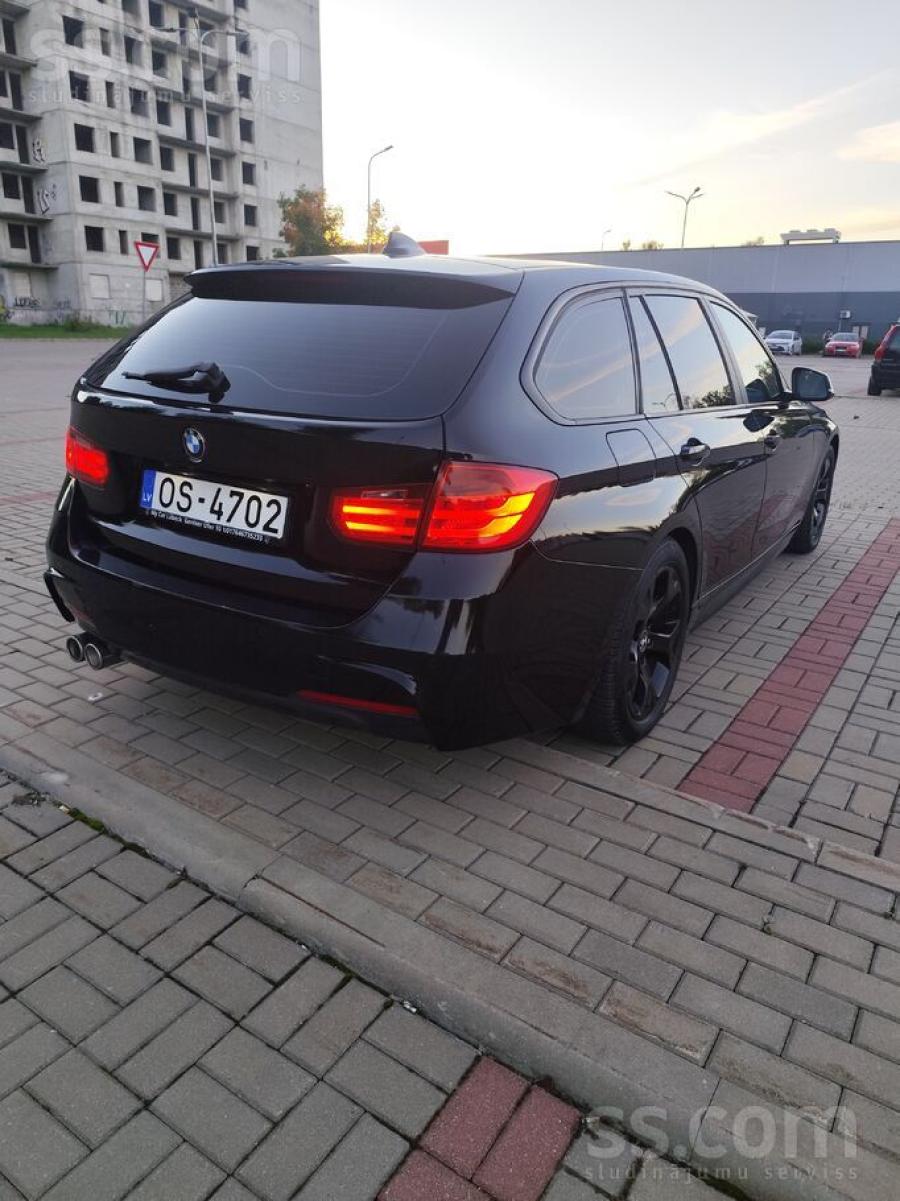 Melns BMW 318 2013 Jelgava, ar dzinēja tilpumu 2.00 L un nobraukumu 303 tūkst. km par 7999 €, foto 3 vietnē AUTOMOTO.COM.LV