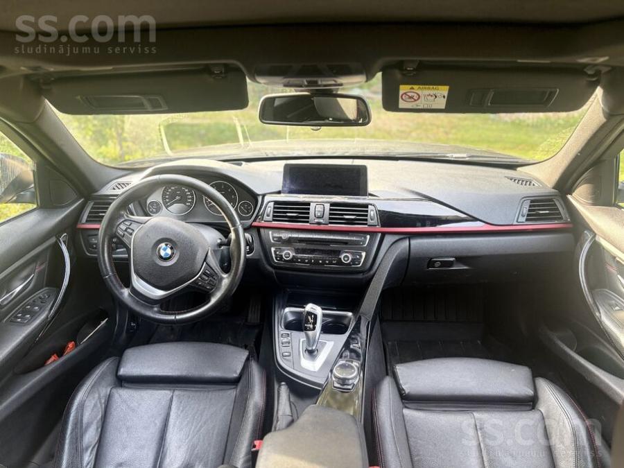Black BMW 318 2013 in Riga, with an engine capacity of 2.00 L and mileage of 375 thousand km for 6200 €, photo 6 on AUTOMOTO.COM.LV