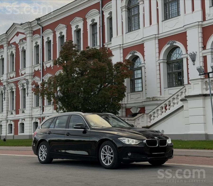 Черный БМВ 318 2013 в Елгава, объемом двигателя 2.00 л и пробегом 320 тыс. км за 7200 €, фото 1 на AUTOMOTO.COM.LV