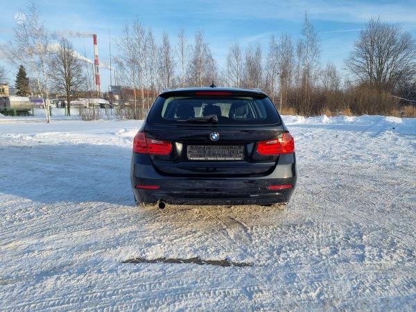 Black BMW 318 2014 in Siauliai, with an engine capacity of 2.00 L and mileage of 135 thousand km for 7200 €, photo 4 on AUTOMOTO.COM.LV