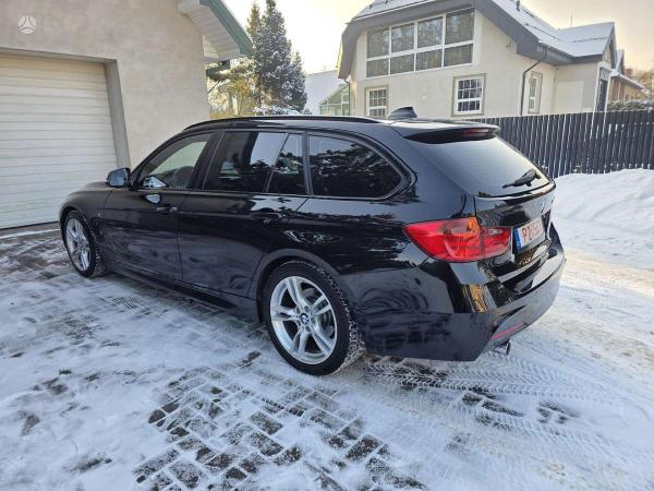 Black BMW 318 2014 in Kaunas, with an engine capacity of 2.00 L and mileage of 207 thousand km for 8500 €, photo 3 on AUTOMOTO.COM.LV