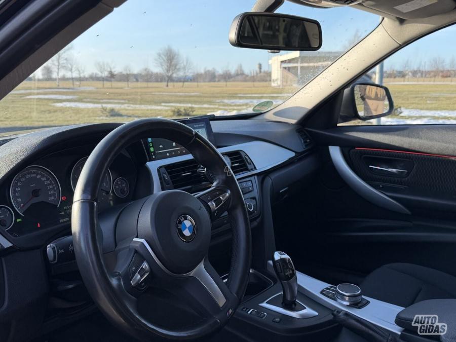 Melns BMW 318 2014 Kauņa, ar dzinēja tilpumu 2.00 L un nobraukumu 297 tūkst. km par 7200 €, foto 5 vietnē AUTOMOTO.COM.LV
