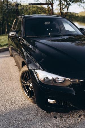 Black BMW 318 2014 in Riga, with an engine capacity of 2.00 L and mileage of 371 thousand km for 10000 €, photo 4 on AUTOMOTO.COM.LV
