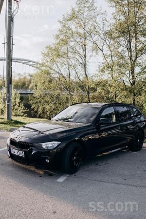 Black BMW 318 2014 in Riga, with an engine capacity of 2.00 L and mileage of 371 thousand km for 10000 €, photo 6 on AUTOMOTO.COM.LV