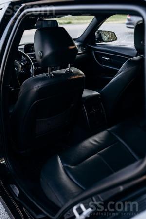 Black BMW 318 2014 in Riga, with an engine capacity of 2.00 L and mileage of 371 thousand km for 10000 €, photo 9 on AUTOMOTO.COM.LV