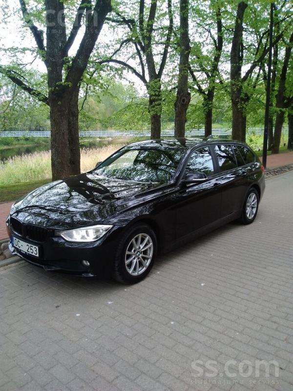 Black BMW 318 2014 in Bauska, with an engine capacity of 2.00 L and mileage of 250 thousand km for 7900 €, photo 2 on AUTOMOTO.COM.LV