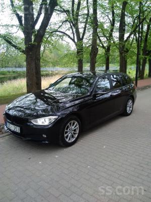 Черный БМВ 318 2014 в Бауска, объемом двигателя 2.00 л и пробегом 250 тыс. км за 7900 €, фото 1 на AUTOMOTO.COM.LV