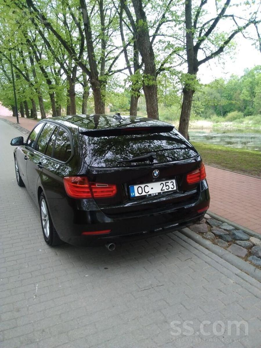 Melns BMW 318 2014 Bauska, ar dzinēja tilpumu 2.00 L un nobraukumu 250 tūkst. km par 7900 €, foto 4 vietnē AUTOMOTO.COM.LV