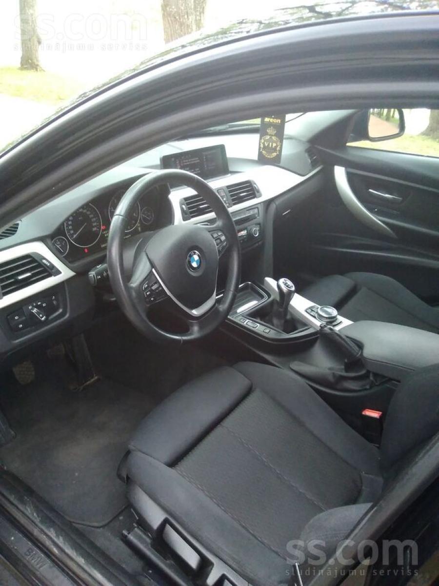 Melns BMW 318 2014 Bauska, ar dzinēja tilpumu 2.00 L un nobraukumu 250 tūkst. km par 7900 €, foto 6 vietnē AUTOMOTO.COM.LV