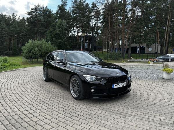 Black BMW 318 2014 in Riga, with an engine capacity of 2.00 L and mileage of 350 thousand km for 9800 €, photo 2 on AUTOMOTO.COM.LV
