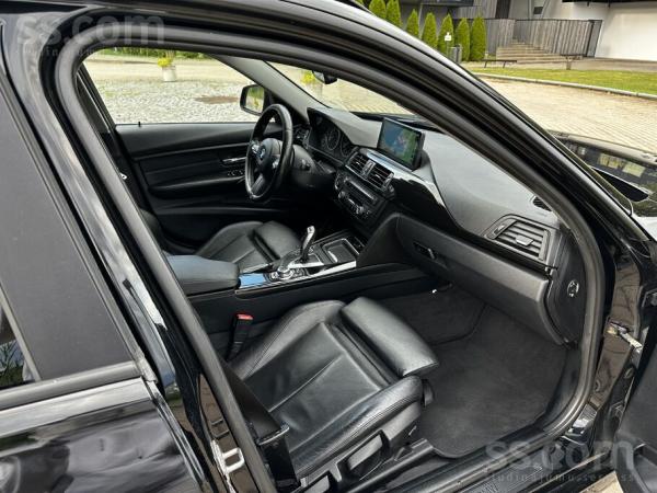 Black BMW 318 2014 in Riga, with an engine capacity of 2.00 L and mileage of 350 thousand km for 9800 €, photo 10 on AUTOMOTO.COM.LV