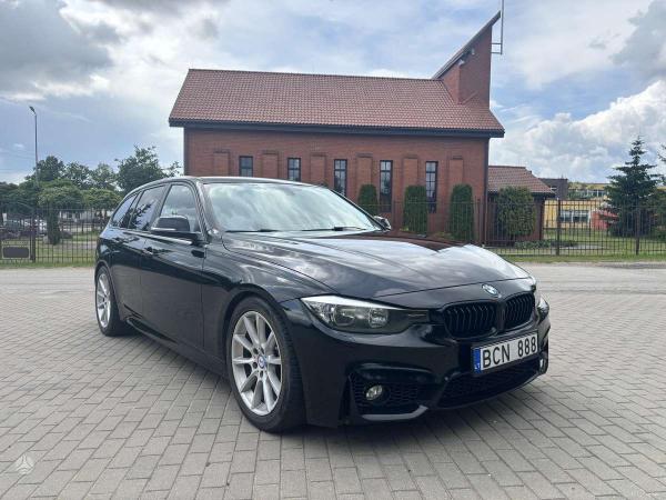 Black BMW 318 2014 in Vilnius, with an engine capacity of 2.00 L and mileage of 298 thousand km for 7500 €, photo 1 on AUTOMOTO.COM.LV