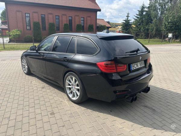 Black BMW 318 2014 in Vilnius, with an engine capacity of 2.00 L and mileage of 298 thousand km for 7500 €, photo 3 on AUTOMOTO.COM.LV