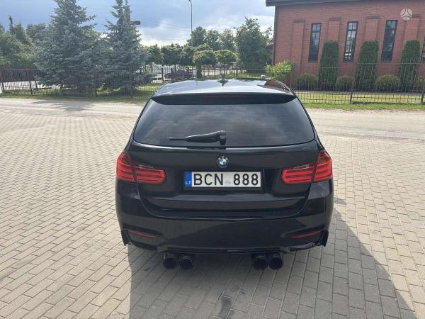 Black BMW 318 2014 in Vilnius, with an engine capacity of 2.00 L and mileage of 298 thousand km for 7500 €, photo 6 on AUTOMOTO.COM.LV