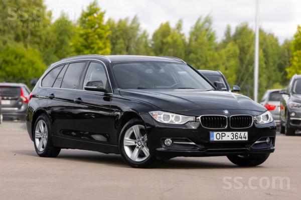 Black BMW 318 2014 in Jelgava, with an engine capacity of 2.00 L and mileage of 0 thousand km for 6990 €, photo 2 on AUTOMOTO.COM.LV