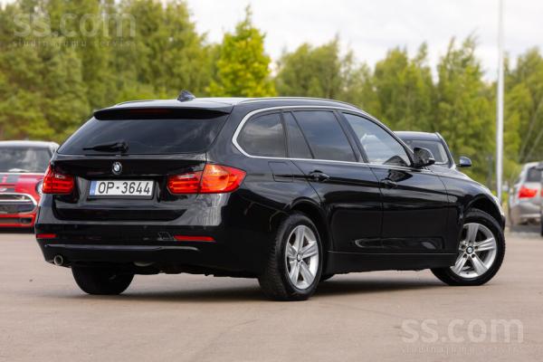 Black BMW 318 2014 in Jelgava, with an engine capacity of 2.00 L and mileage of 0 thousand km for 6990 €, photo 3 on AUTOMOTO.COM.LV