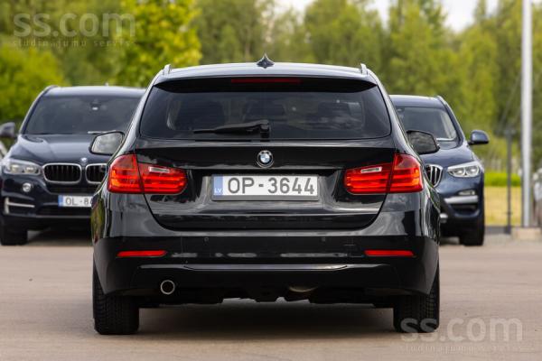 Black BMW 318 2014 in Jelgava, with an engine capacity of 2.00 L and mileage of 0 thousand km for 6990 €, photo 4 on AUTOMOTO.COM.LV