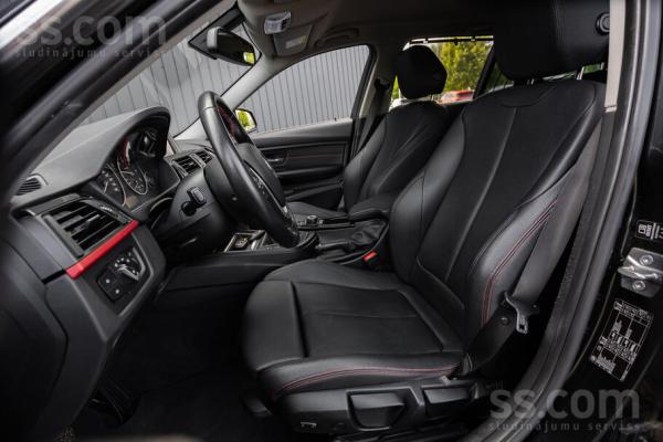 Black BMW 318 2014 in Jelgava, with an engine capacity of 2.00 L and mileage of 0 thousand km for 6990 €, photo 7 on AUTOMOTO.COM.LV