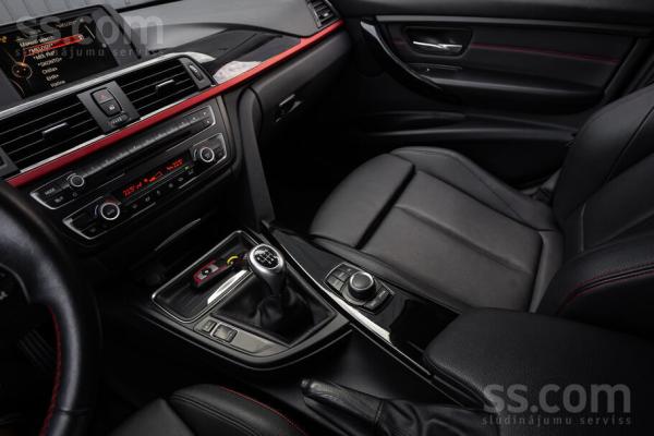 Black BMW 318 2014 in Jelgava, with an engine capacity of 2.00 L and mileage of 0 thousand km for 6990 €, photo 10 on AUTOMOTO.COM.LV