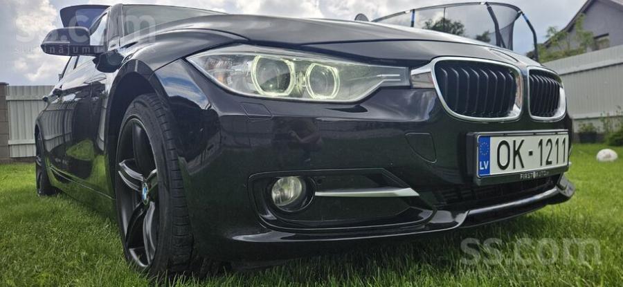 Black BMW 318 2014 in Liepaja, with an engine capacity of 2.00 L and mileage of 0 thousand km for 11500 €, photo 11 on AUTOMOTO.COM.LV