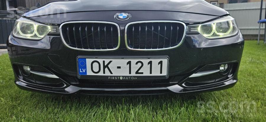Black BMW 318 2014 in Liepaja, with an engine capacity of 2.00 L and mileage of 0 thousand km for 11500 €, photo 12 on AUTOMOTO.COM.LV