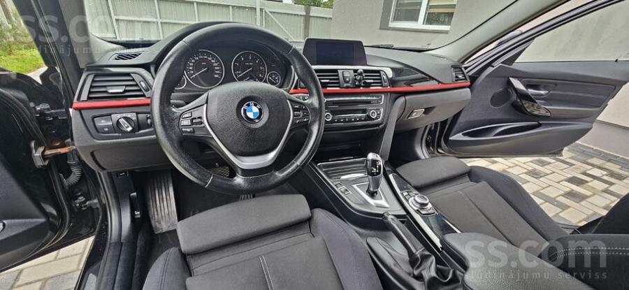 Black BMW 318 2014 in Liepaja, with an engine capacity of 2.00 L and mileage of 0 thousand km for 11500 €, photo 13 on AUTOMOTO.COM.LV