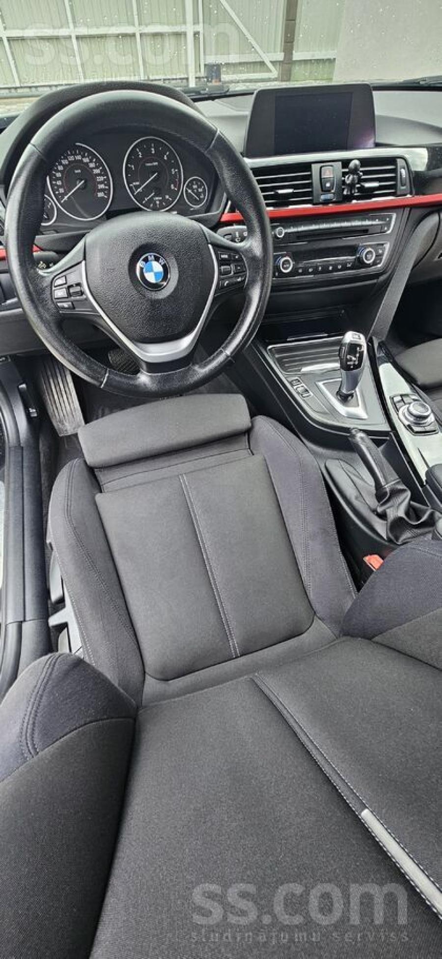 Black BMW 318 2014 in Liepaja, with an engine capacity of 2.00 L and mileage of 0 thousand km for 11500 €, photo 14 on AUTOMOTO.COM.LV