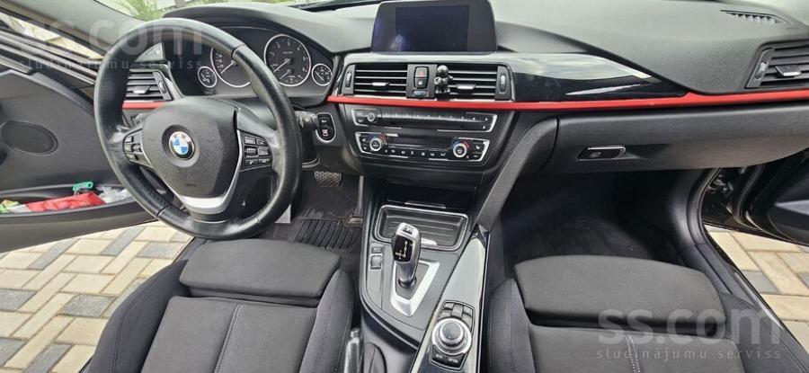 Black BMW 318 2014 in Liepaja, with an engine capacity of 2.00 L and mileage of 0 thousand km for 11500 €, photo 15 on AUTOMOTO.COM.LV