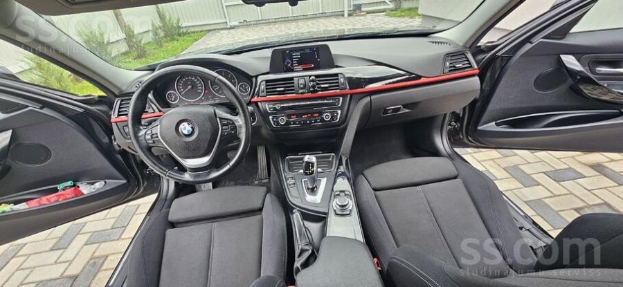 Black BMW 318 2014 in Liepaja, with an engine capacity of 2.00 L and mileage of 0 thousand km for 11500 €, photo 26 on AUTOMOTO.COM.LV