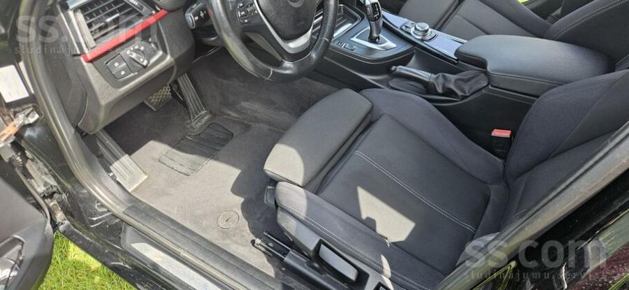 Black BMW 318 2014 in Liepaja, with an engine capacity of 2.00 L and mileage of 0 thousand km for 11500 €, photo 29 on AUTOMOTO.COM.LV