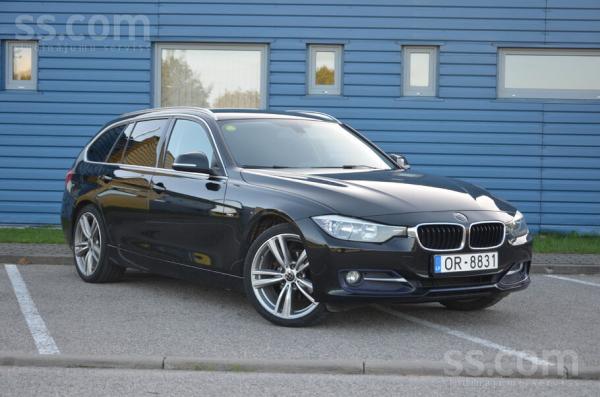 Black BMW 318 2014 in Tukums, with an engine capacity of 2.00 L and mileage of 0 thousand km for 7490 €, photo 1 on AUTOMOTO.COM.LV