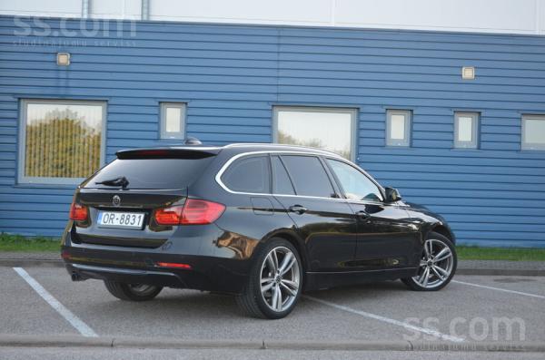 Black BMW 318 2014 in Tukums, with an engine capacity of 2.00 L and mileage of 0 thousand km for 7490 €, photo 4 on AUTOMOTO.COM.LV