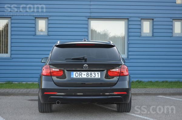 Black BMW 318 2014 in Tukums, with an engine capacity of 2.00 L and mileage of 0 thousand km for 7490 €, photo 7 on AUTOMOTO.COM.LV